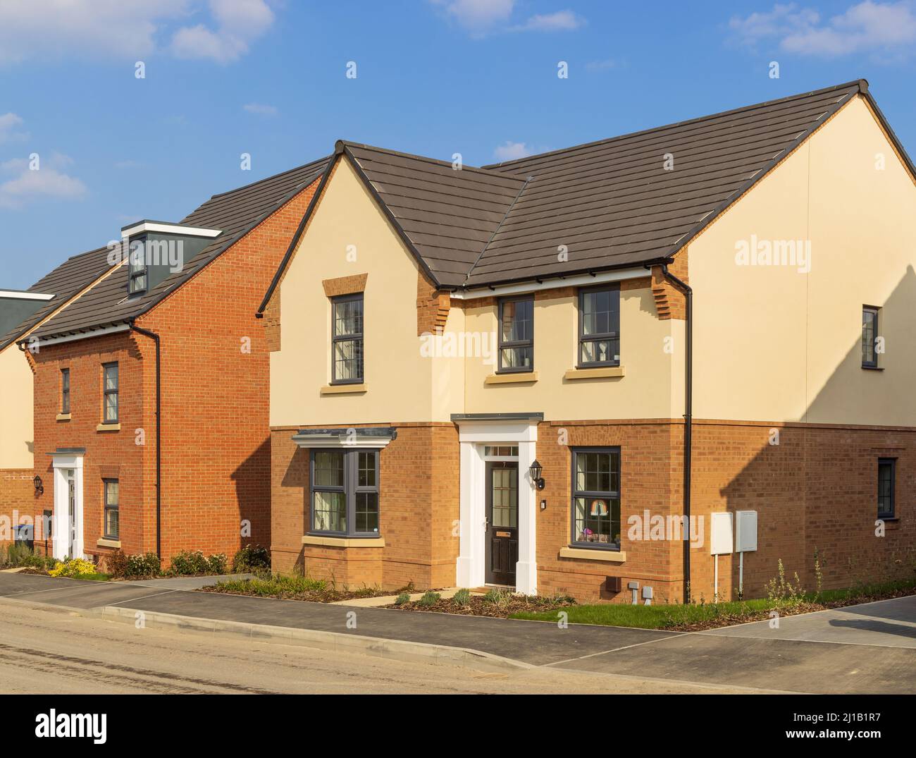 Detached new build home at the David Wilson Homes Sawbridge Park ...