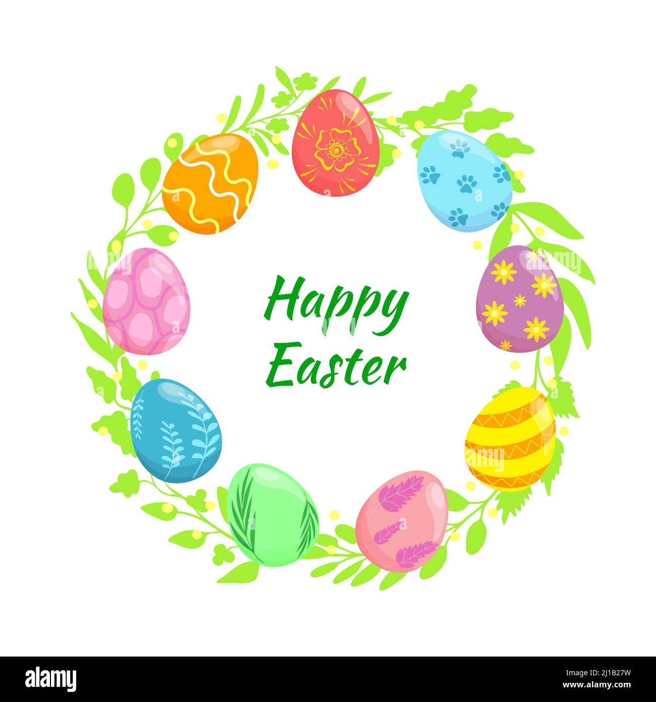 White card round various Stock Vector Images - Alamy