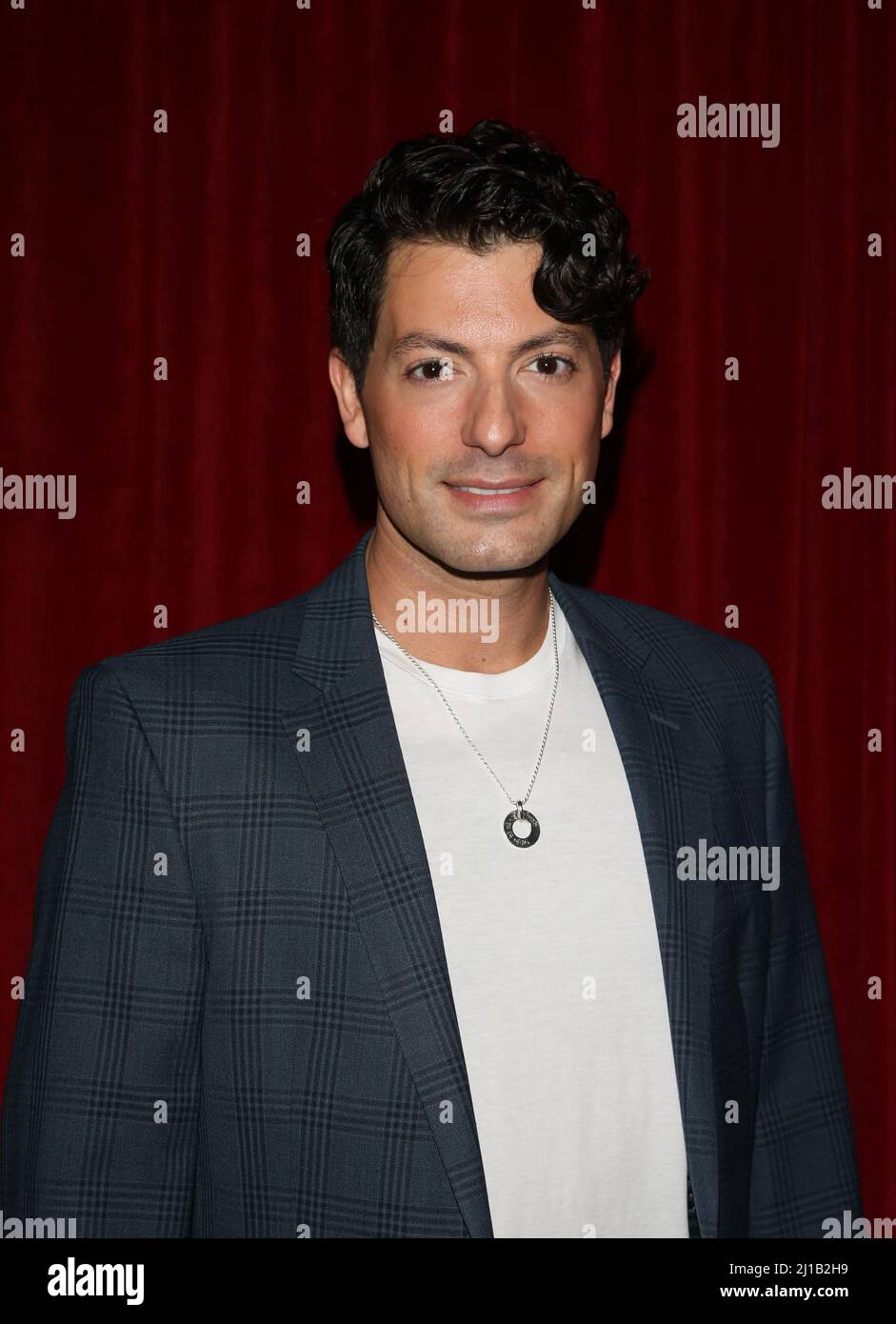 Las Vegas, United States. 23rd Mar, 2022. Singer Jonathan Karrant ...