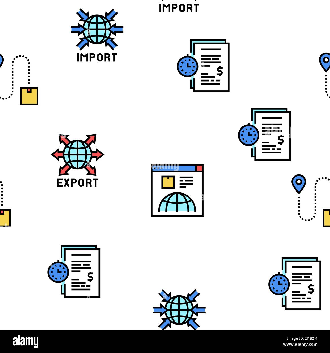 Loading items Stock Vector Images - Alamy