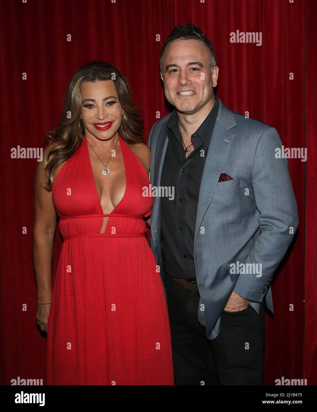 Las Vegas, United States. 23rd Mar, 2022. Singer Taylor Dayne (L) and ...