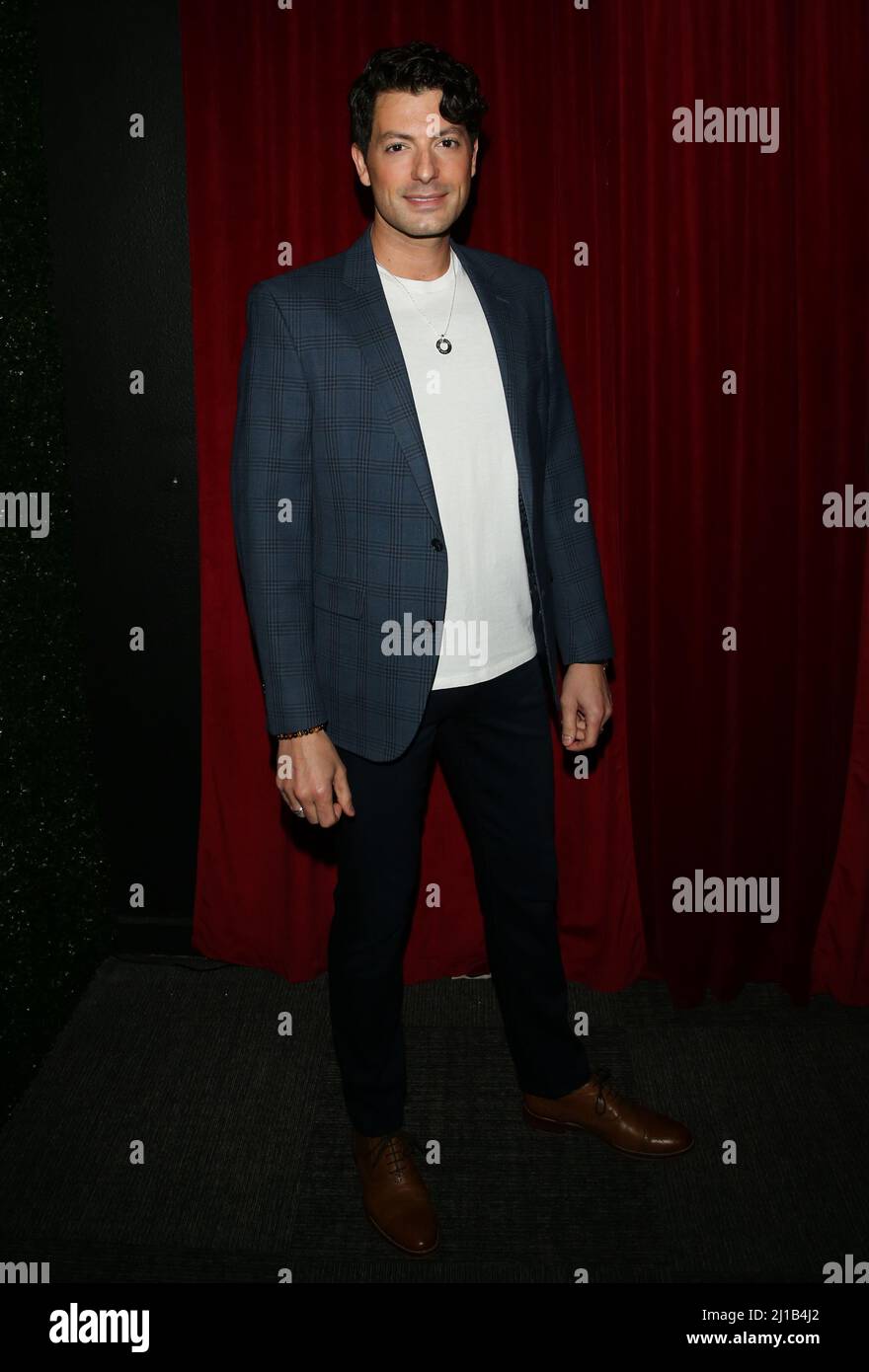 Singer Jonathan Karrant attends Mark Messina's birthday celebration at ...