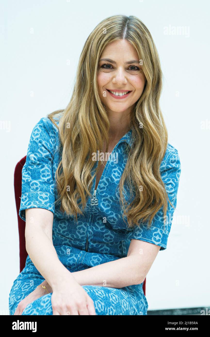Actress Manuela Velasco poses during her portrait session at the ...