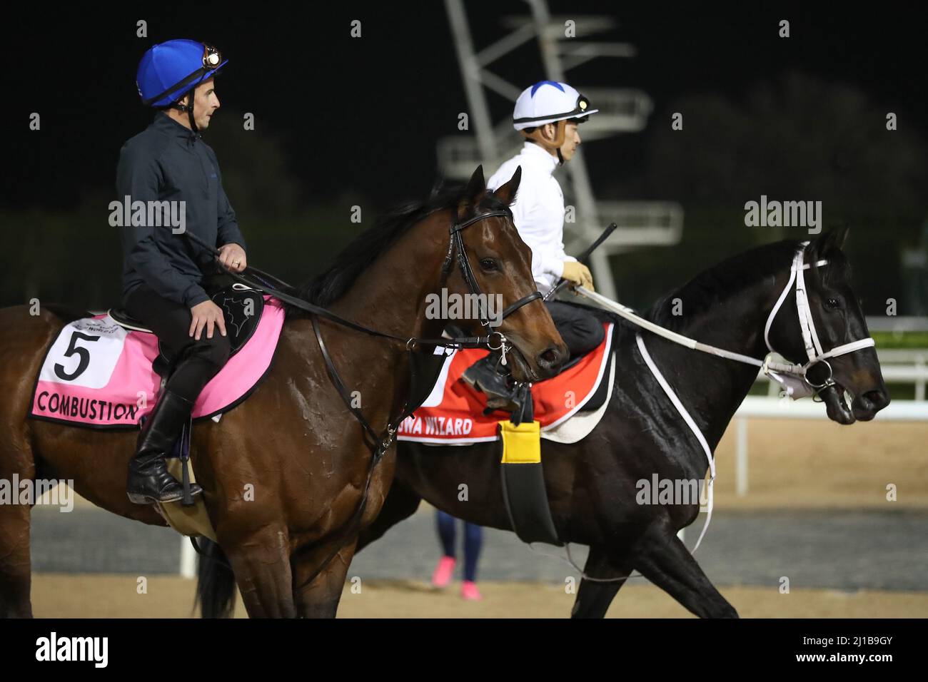 Dubai, USA. 23rd Mar, 2022. March 23, 2022: Combustion in preparation ...
