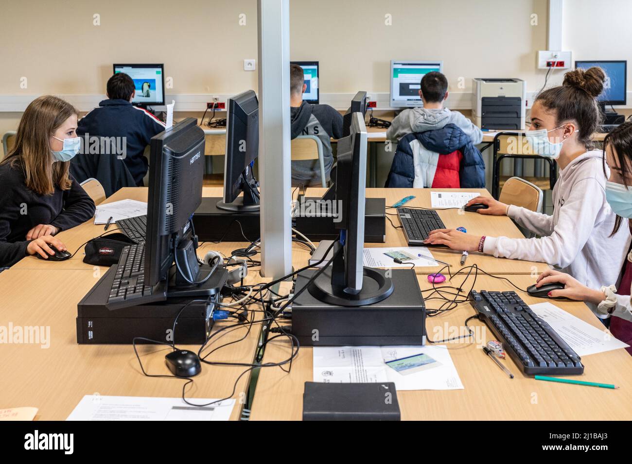 Computer room hi-res stock photography and images - Alamy