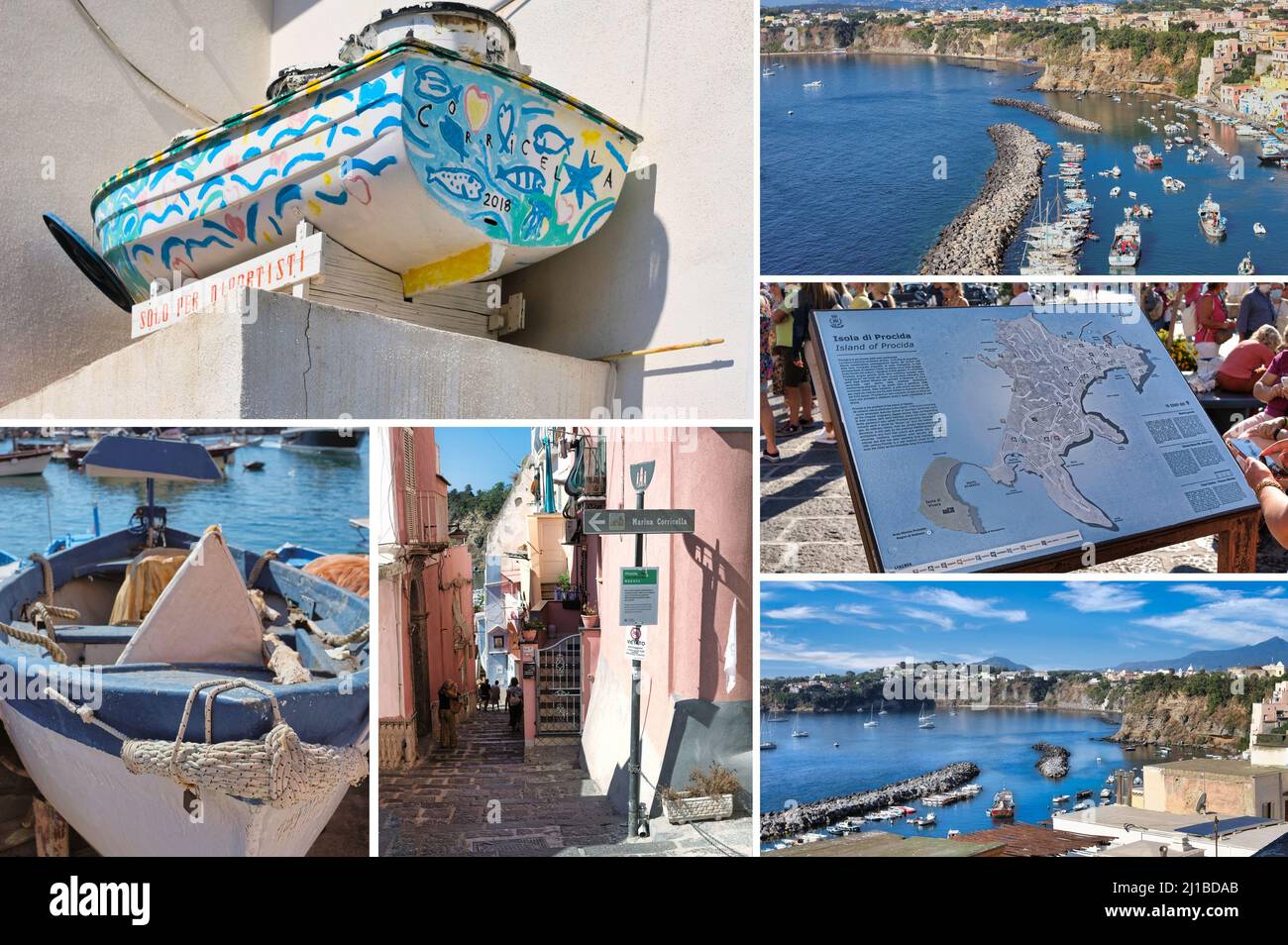 The beautiful and characteristic island of procida (Naples) nominated ...