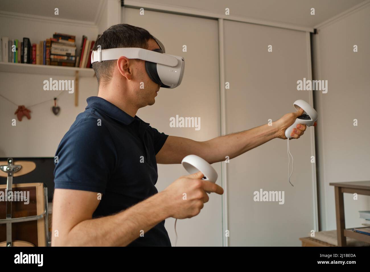 Living in virtual world hi-res stock photography and images - Alamy