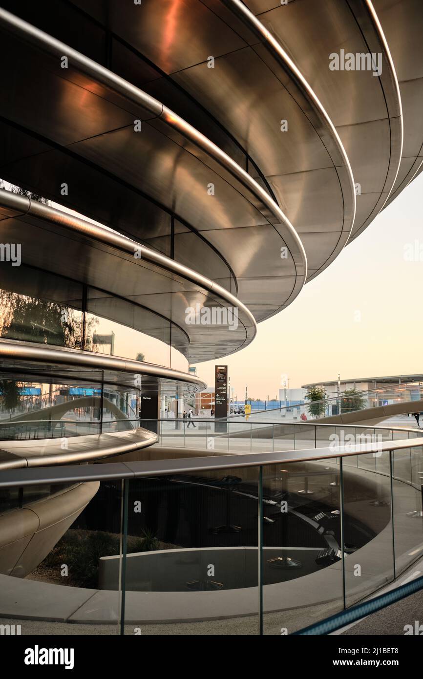 Dubai, United Arab Emirates - January 12, 2022: Alif, Mobility Pavilion ...