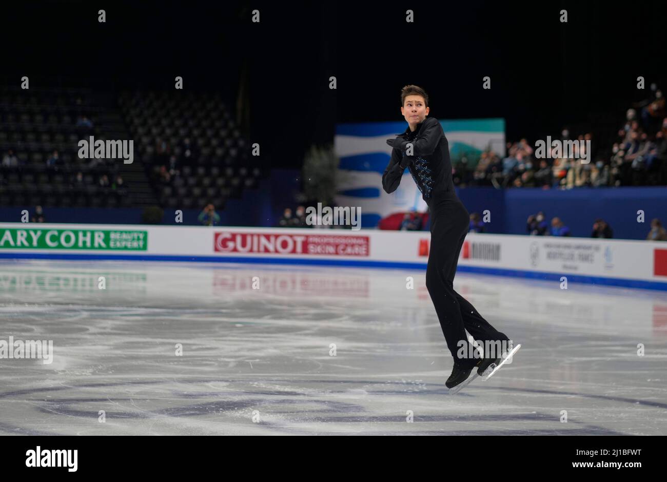 March 24, 2022: Aleksandr Vlasenko from Hungary during Mens Short ...