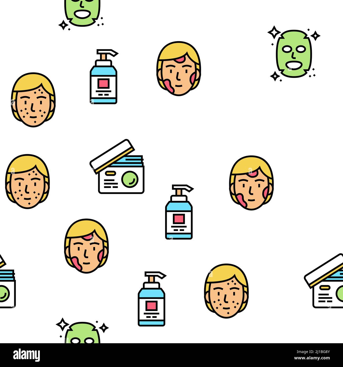 Signs of ageing Stock Vector Images - Alamy