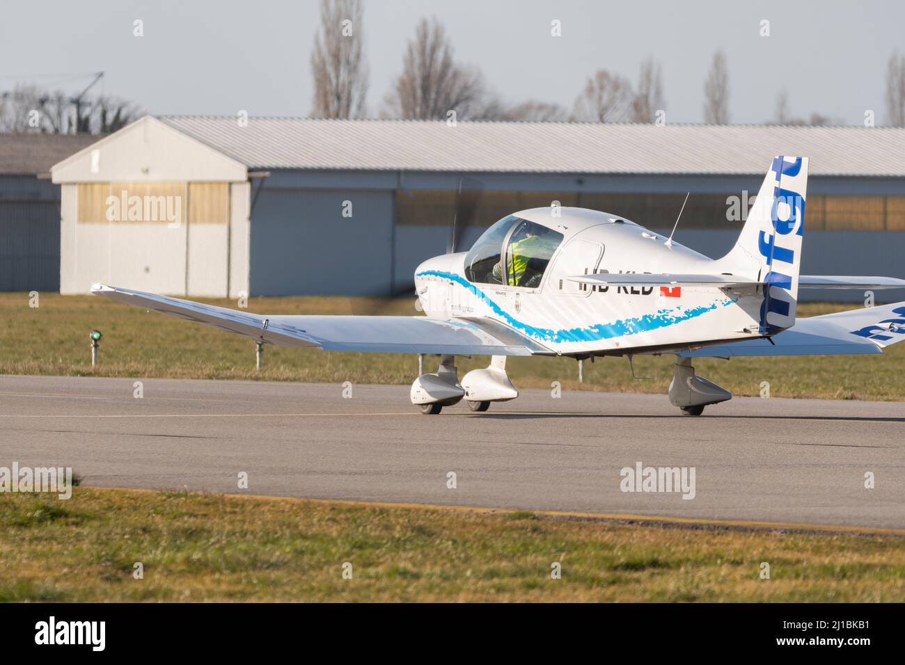 Saint Gallen, Altenrhein, Switzerland, February 12, 2022 Robin DR400 ...