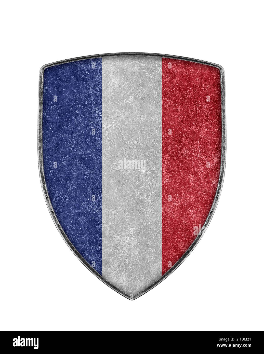 French flag aged hi-res stock photography and images - Alamy