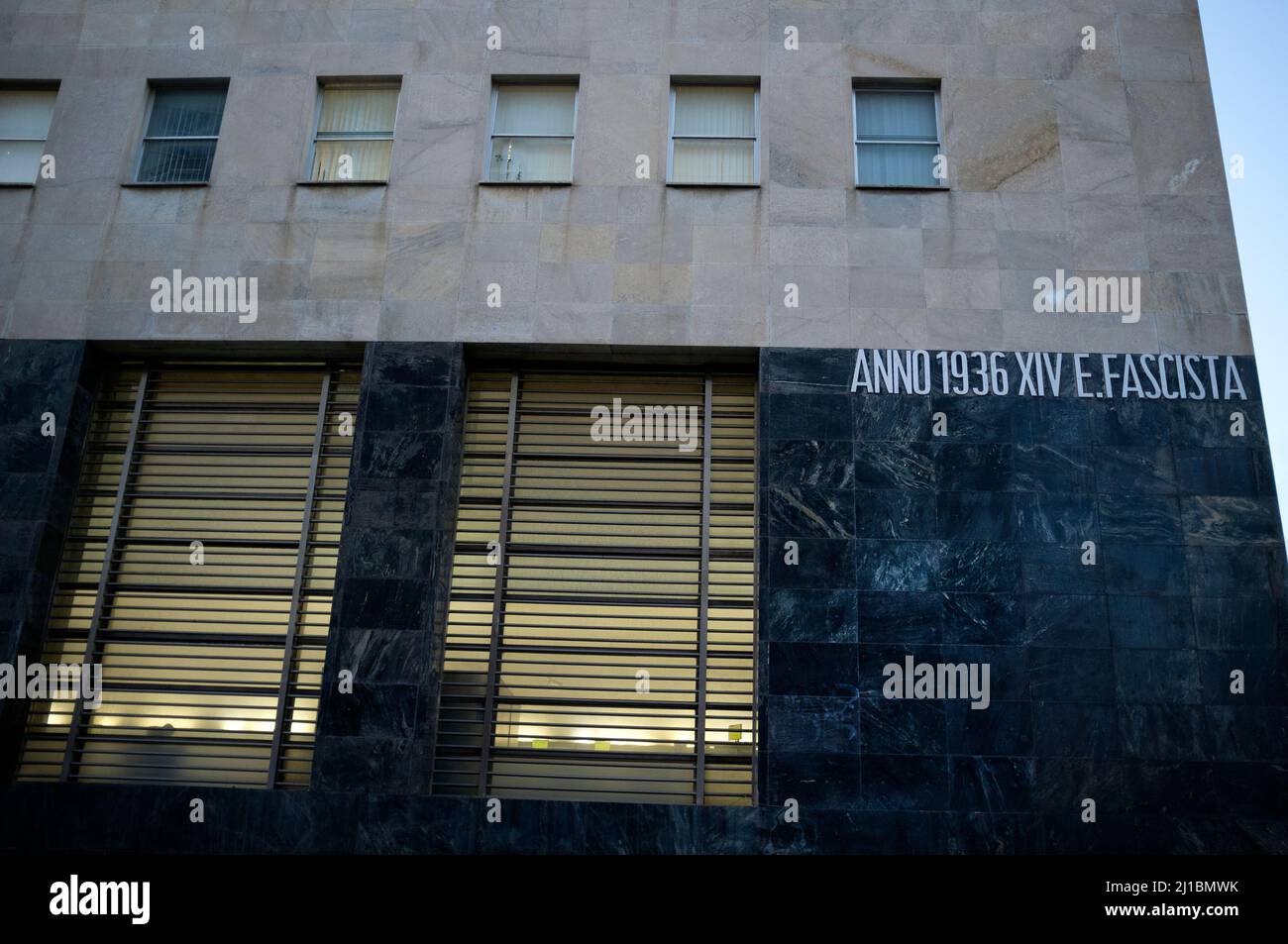 Fascist architecture in naples hi-res stock photography and images - Alamy