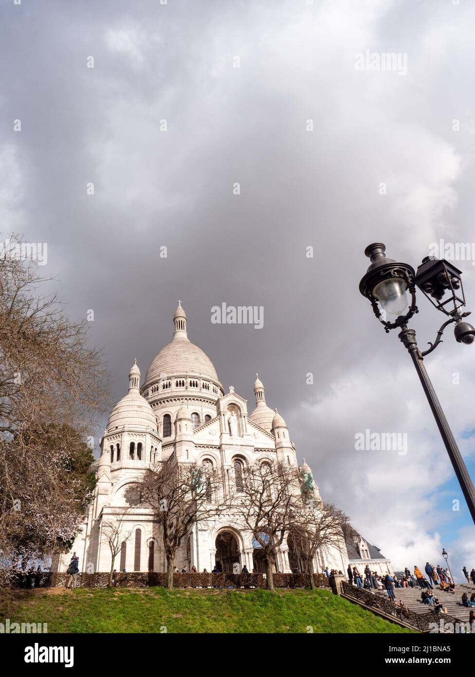 Tourism sacre coeur lamp dome hi-res stock photography and images - Alamy