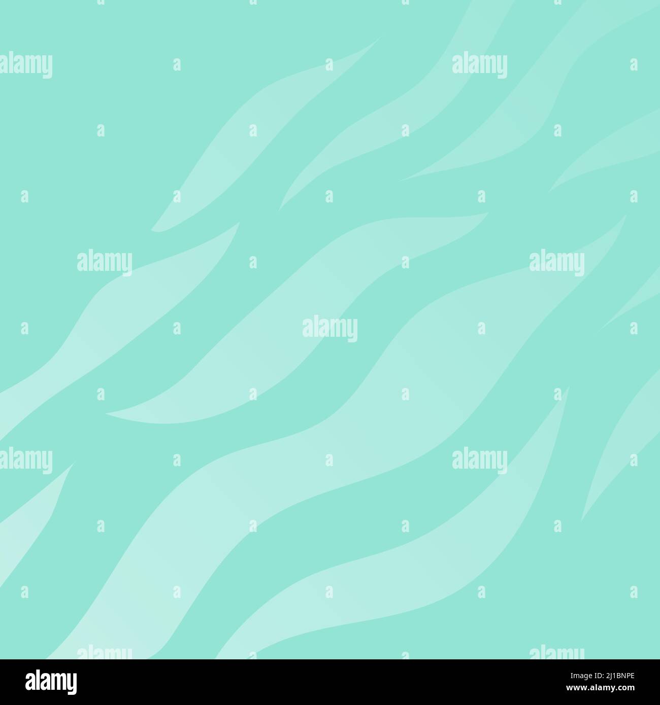 Background with turquoise color organic waves. Banner design for social ...