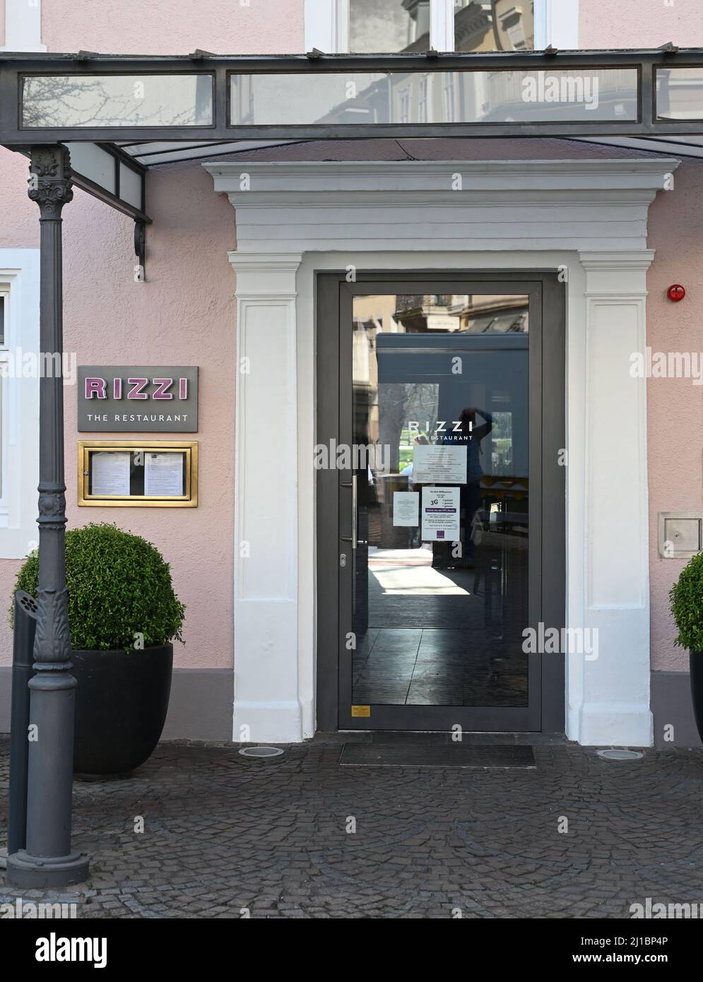 Baden Baden, Germany. 24th Mar, 2022. Exterior shot of the Rizzi ...