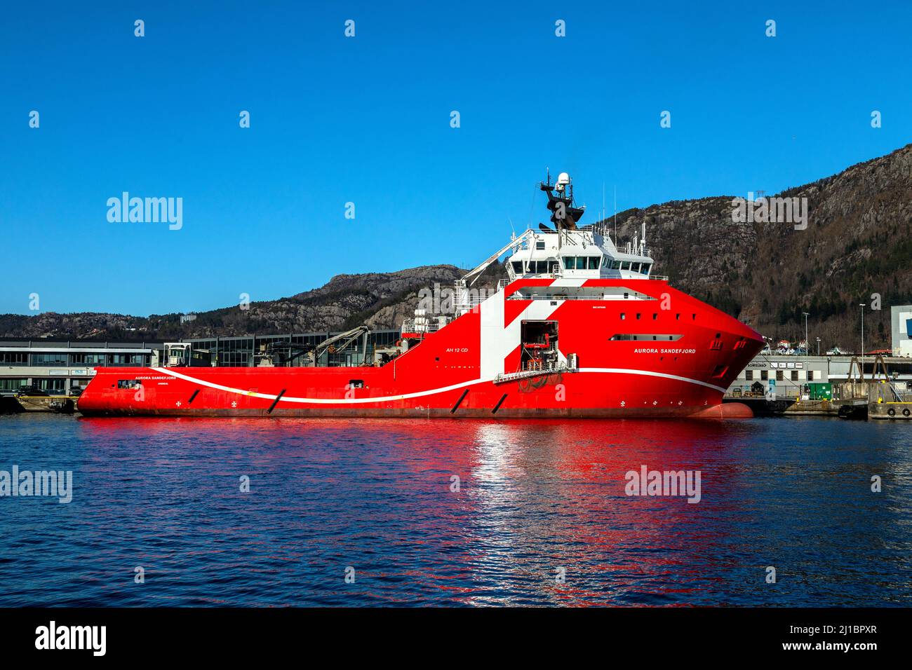 Offshore anchor handling tug supply and service vessel (AHTS) Aurora ...