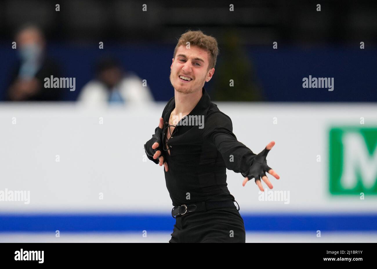 Sud de France Arena, Montpellier, France. 24th Mar, 2022. Matteo Rizzo ...
