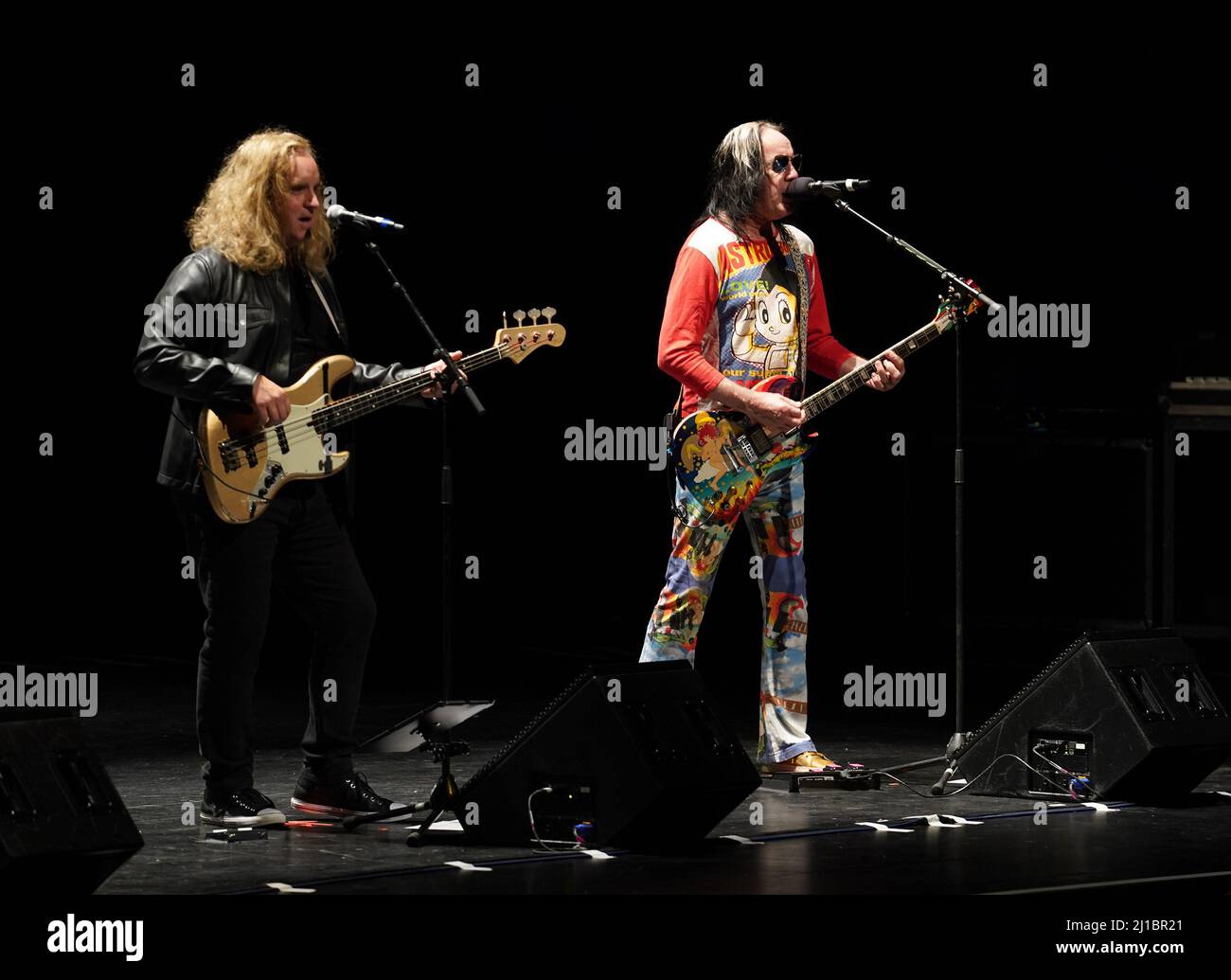 Fort Lauderdale FL, USA. 23rd Mar, 2022. Jason Scheff performs during a ...