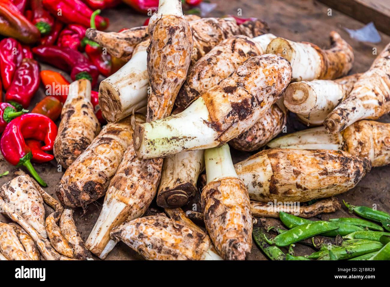 Vegetables on the market in Famagusta, Turkish Republic of Northern ...