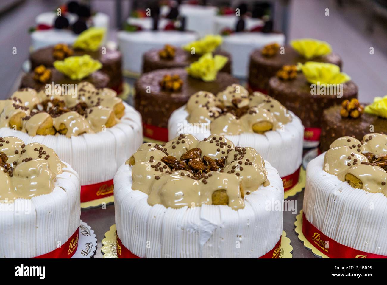 Manufactory of Patisserie Petek Pastanesi in Famagusta, Turkish ...