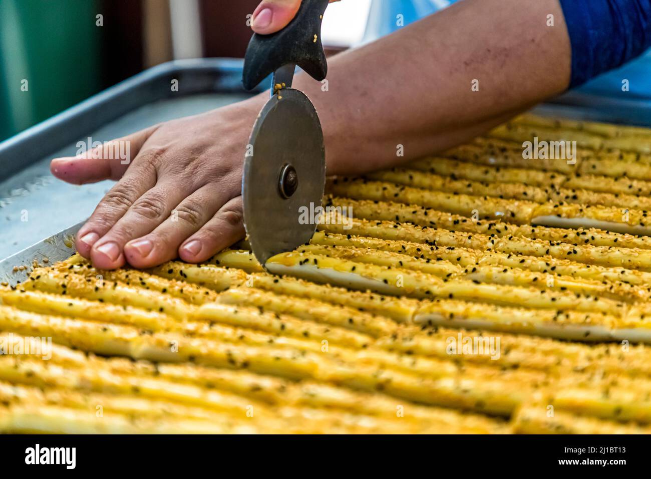 Manufactory of Patisserie Petek Pastanesi in Famagusta, Turkish ...