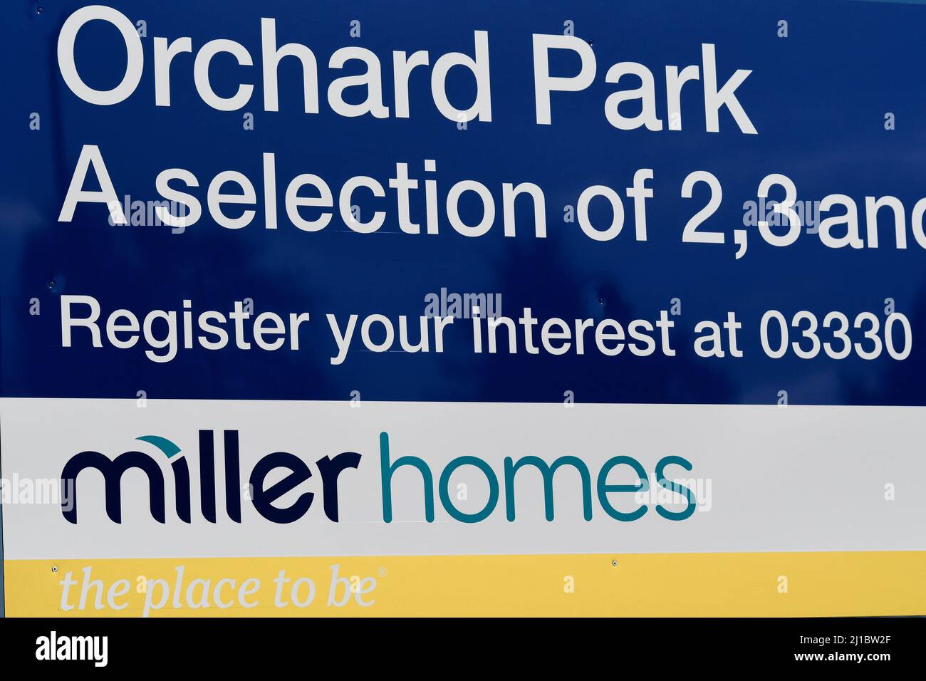 Miller homes sign hi-res stock photography and images - Alamy