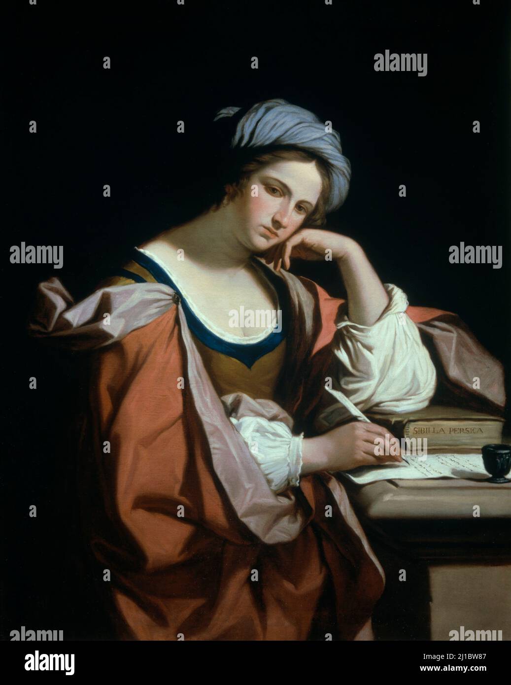 Persian Sibyl by Felice Giani - 1810 Stock Photo - Alamy