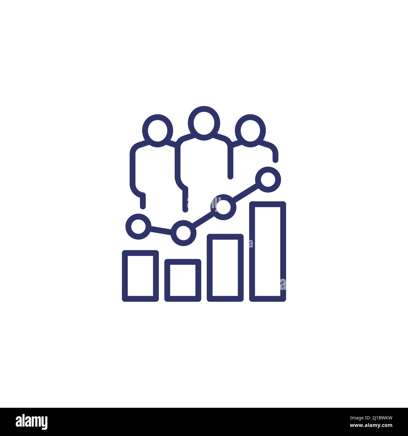 Team efficiency performance growth Stock Vector Images - Alamy