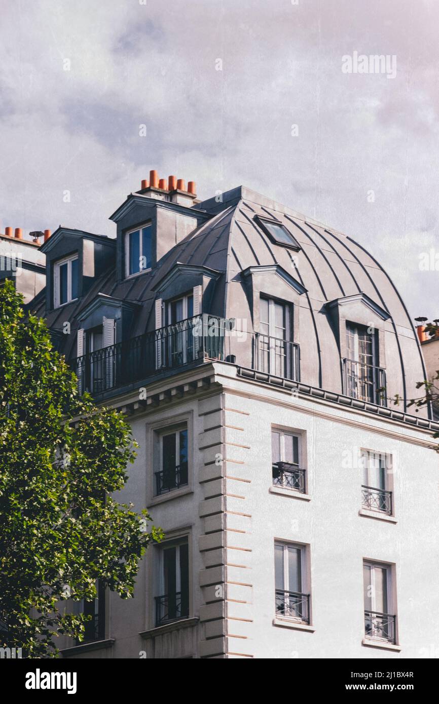 Paris france tower blocks in hi-res stock photography and images - Alamy