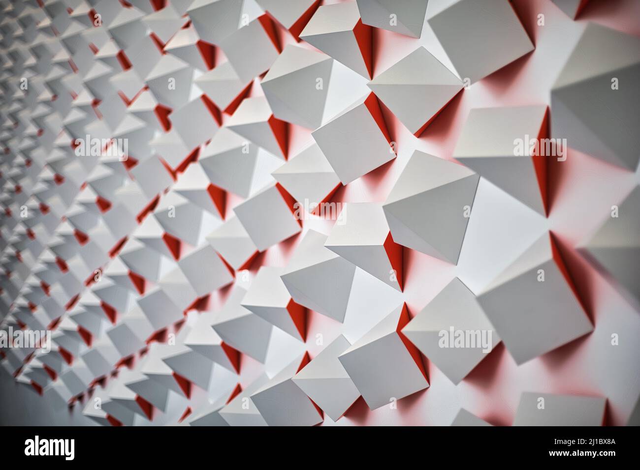 A modern art texture at the Nelson-Atkins Museum of Art in Kansas City ...