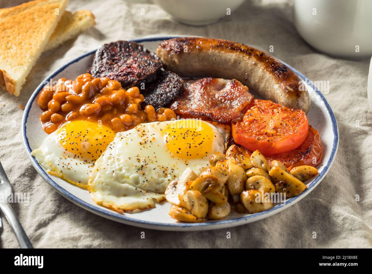 Full english breakfast tea hi-res stock photography and images - Alamy