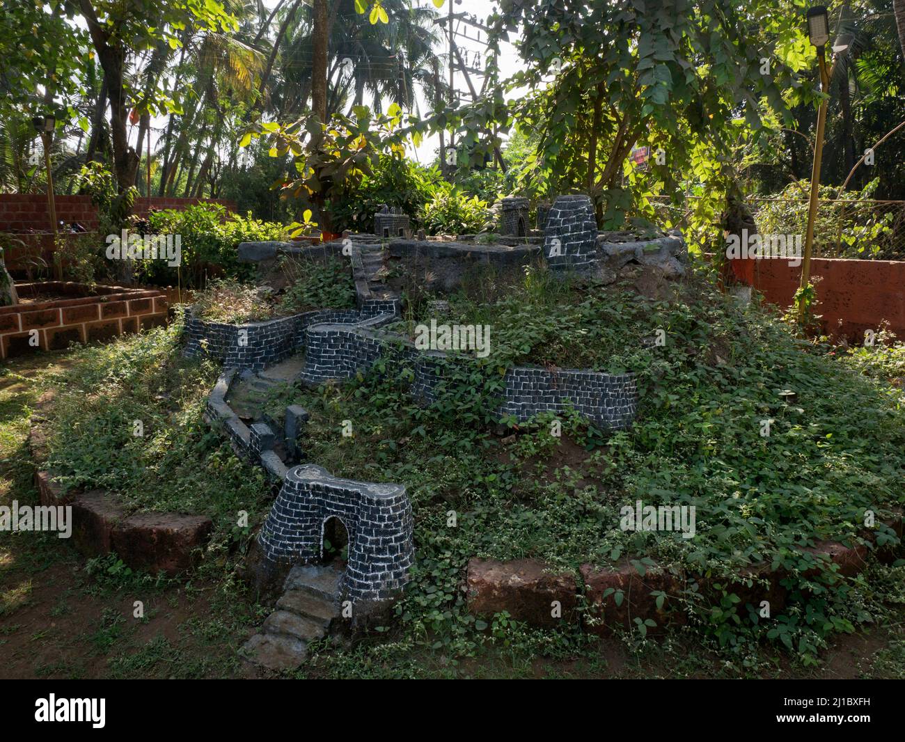 Kids made a Fort replica at the time of Diwali festival at Revdanda ...