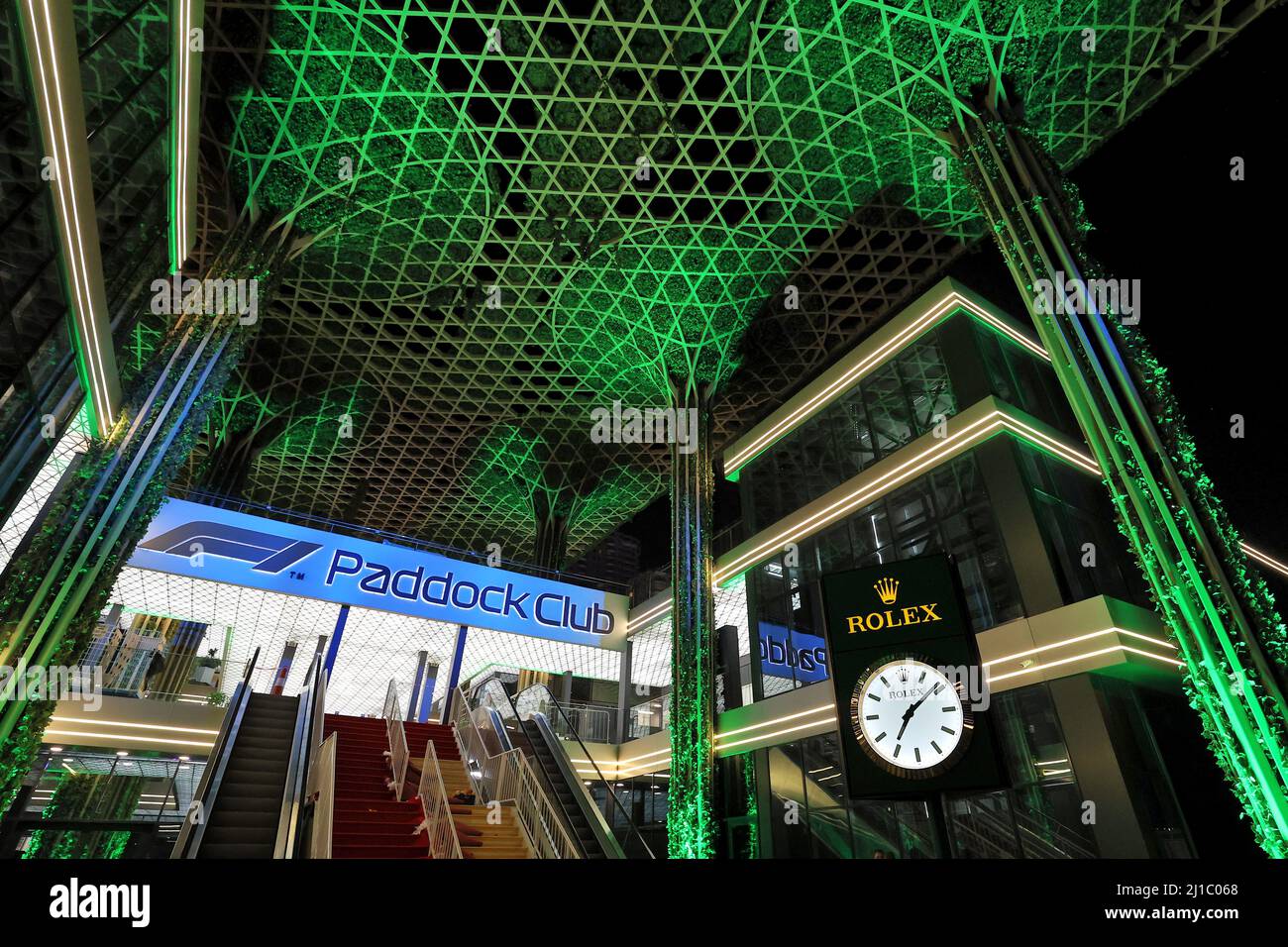 Circuit atmosphere - Paddock Club. Saudi Arabian Grand Prix, Thursday ...