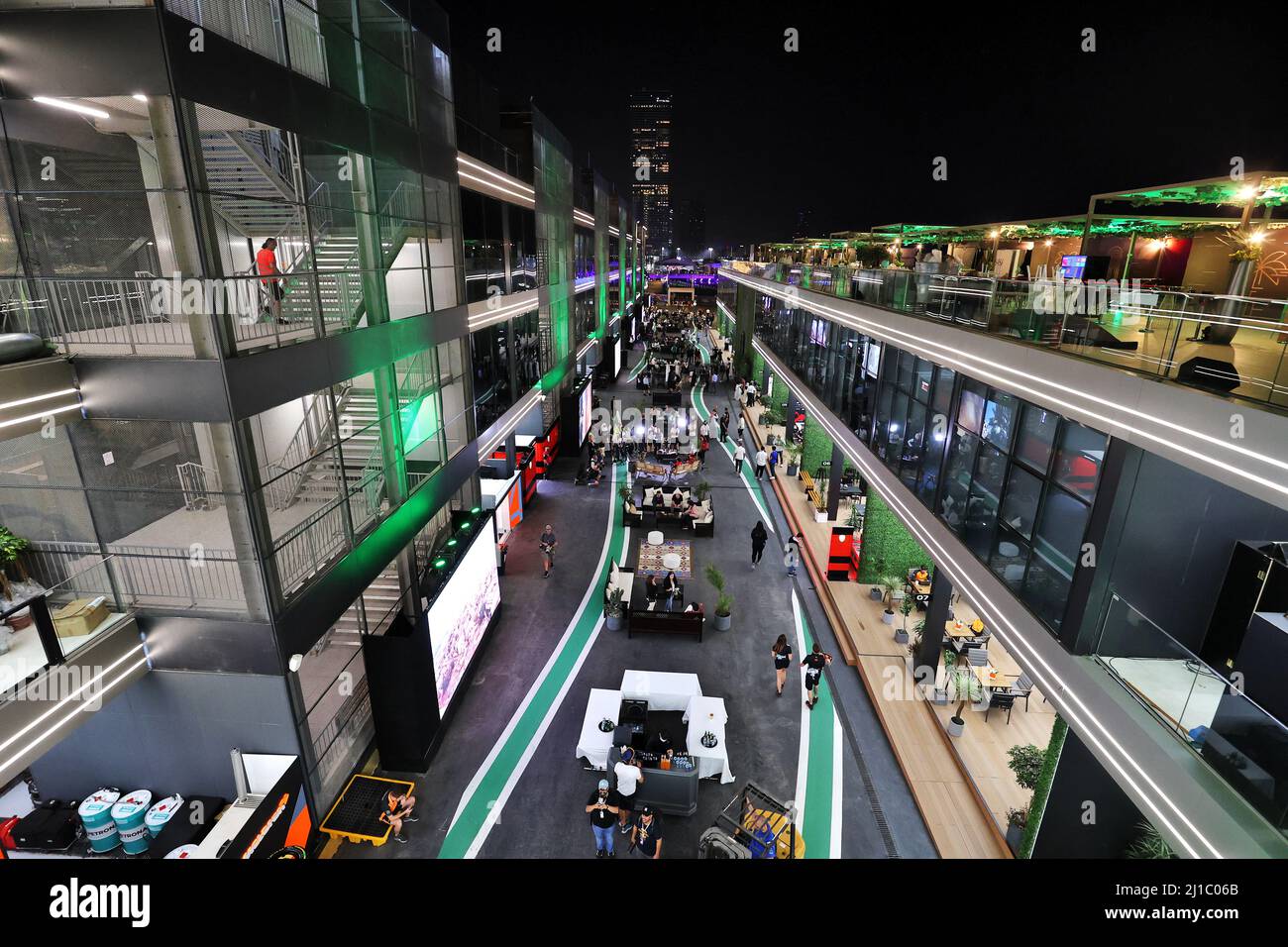 Paddock atmosphere. Saudi Arabian Grand Prix, Thursday 24th March 2022 ...
