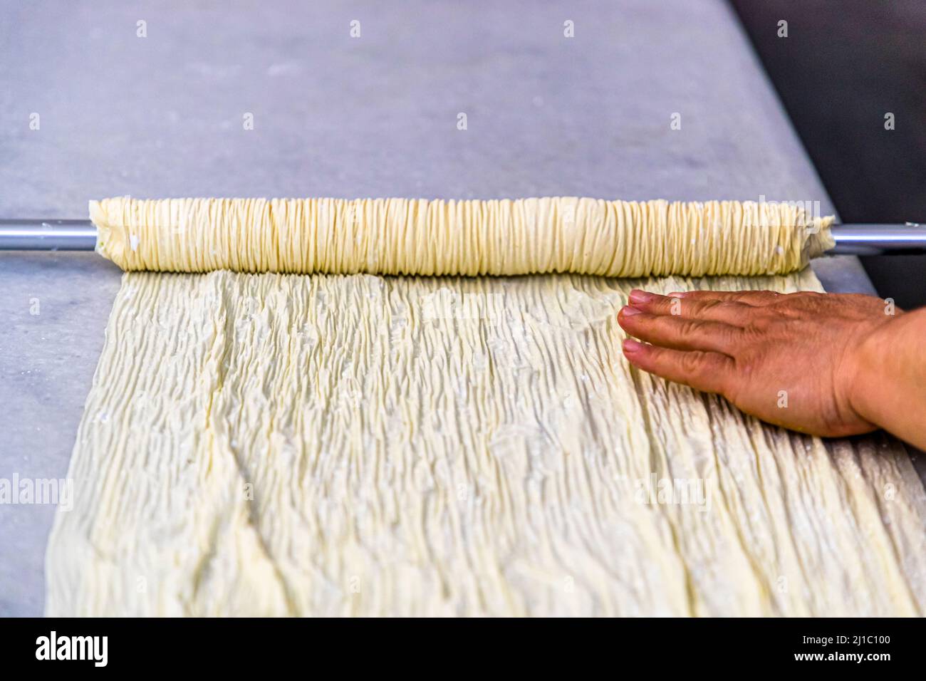 Manufactory of Patisserie Petek Pastanesi in Famagusta, Turkish ...