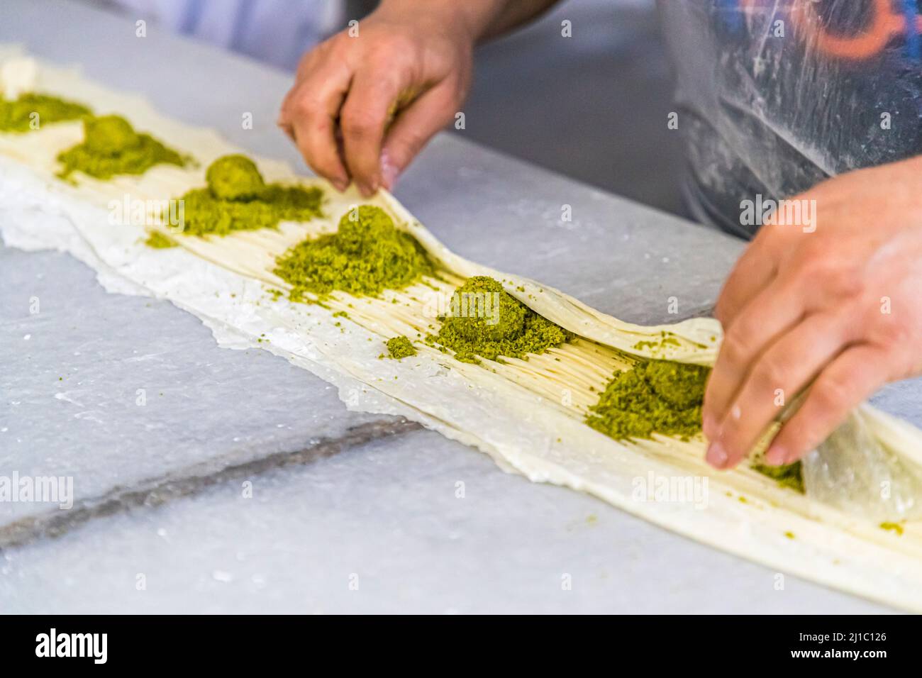 Manufactory of Patisserie Petek Pastanesi in Famagusta, Turkish ...