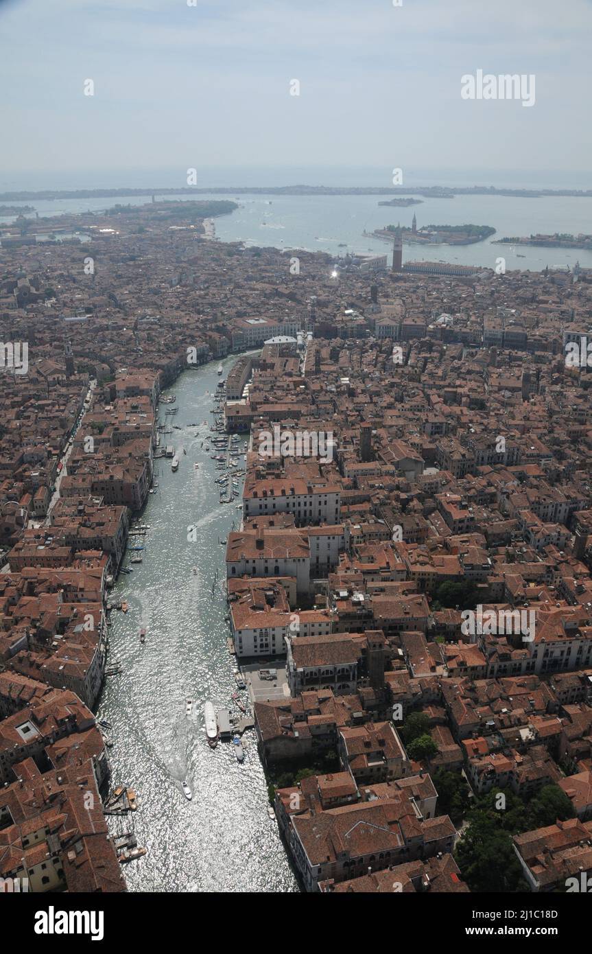 Aerial view of Venice Stock Photo - Alamy