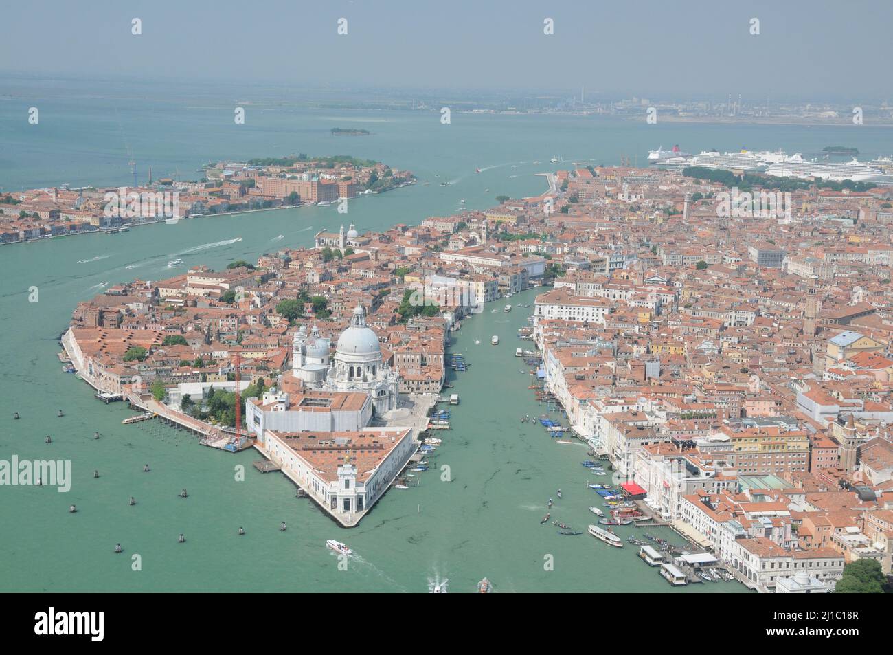 Aerial view of Venice Stock Photo - Alamy