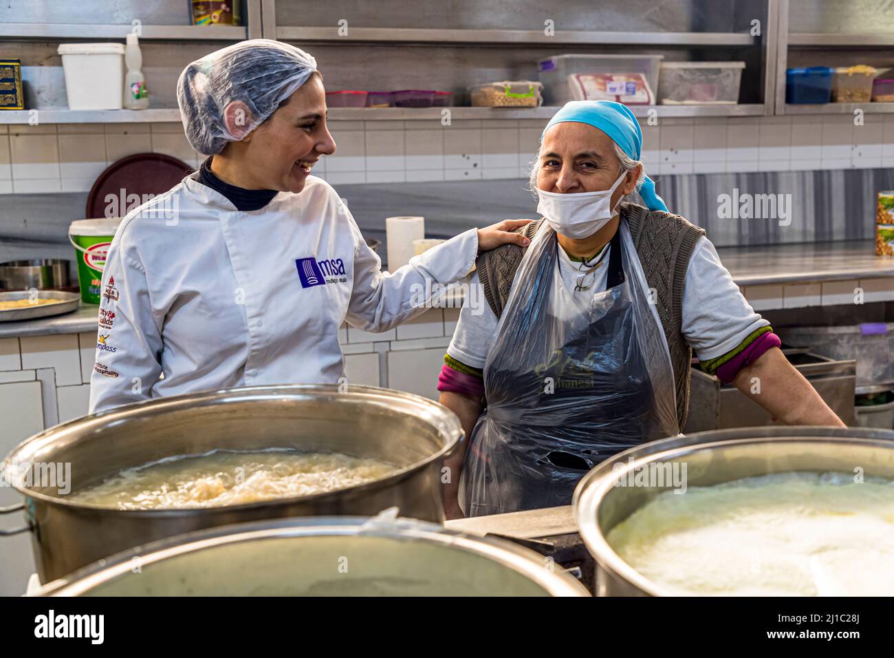 Manufactory of Patisserie Petek Pastanesi in Famagusta, Turkish ...