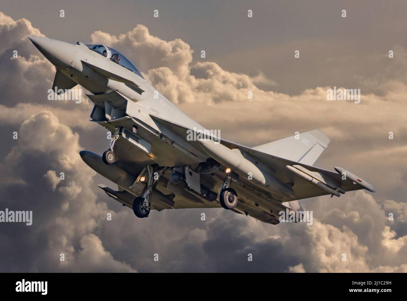 Typhoon FGR4 in flight Stock Photo - Alamy