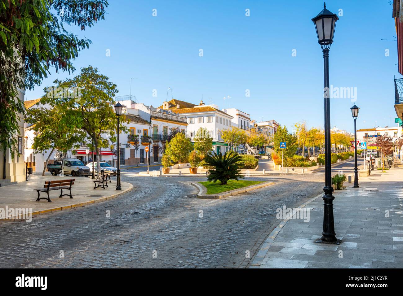 Traditional spanish village street hi-res stock photography and images ...
