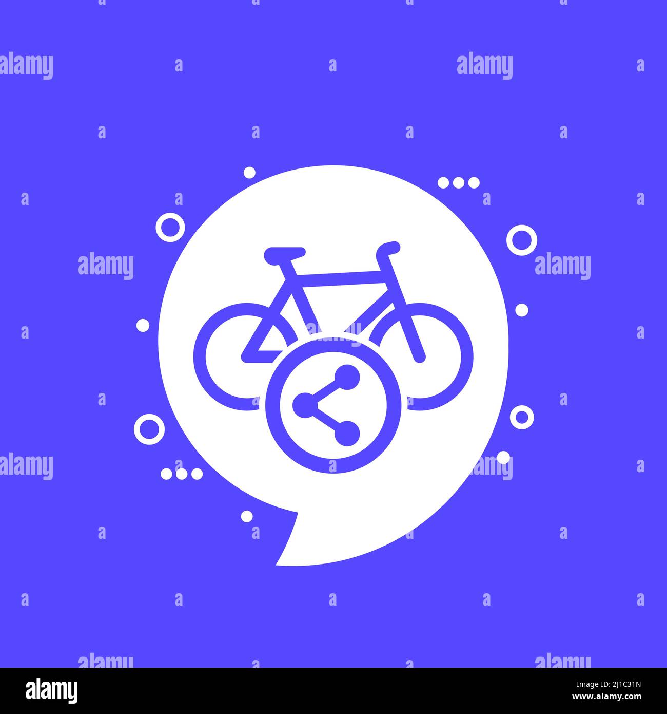 bike sharing icon for apps and web Stock Vector Image & Art - Alamy