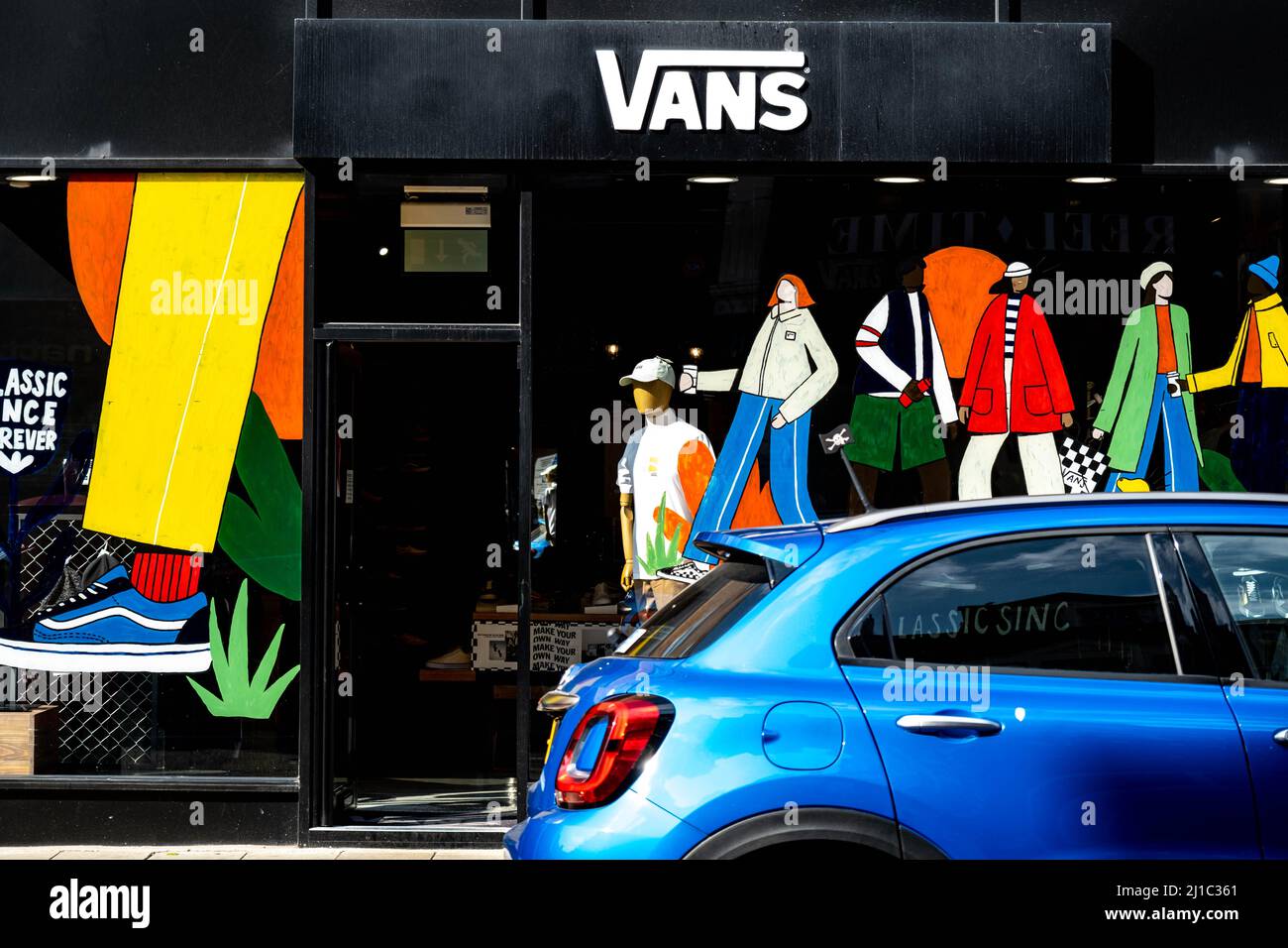 Kingston-Upon-Thames, Kingston London UK, March 23 2022, Vans Fashion ...