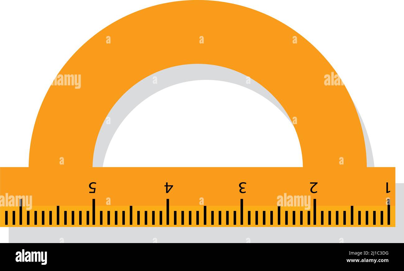 Isolated ruler supplies school vector illustration Stock Vector Image ...