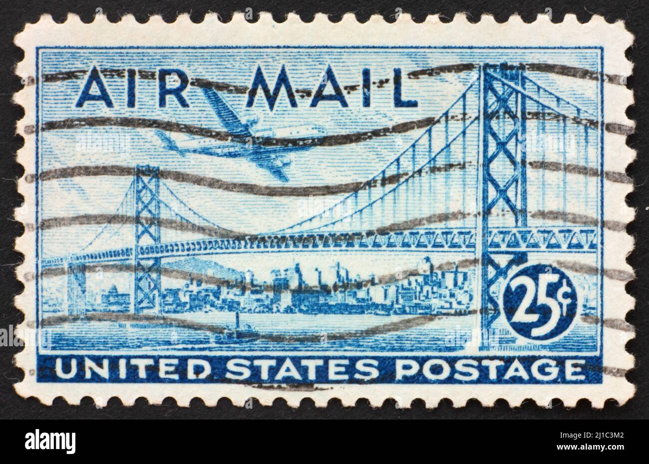 UNITED STATES OF AMERICA - CIRCA 1947: a stamp printed in the United ...