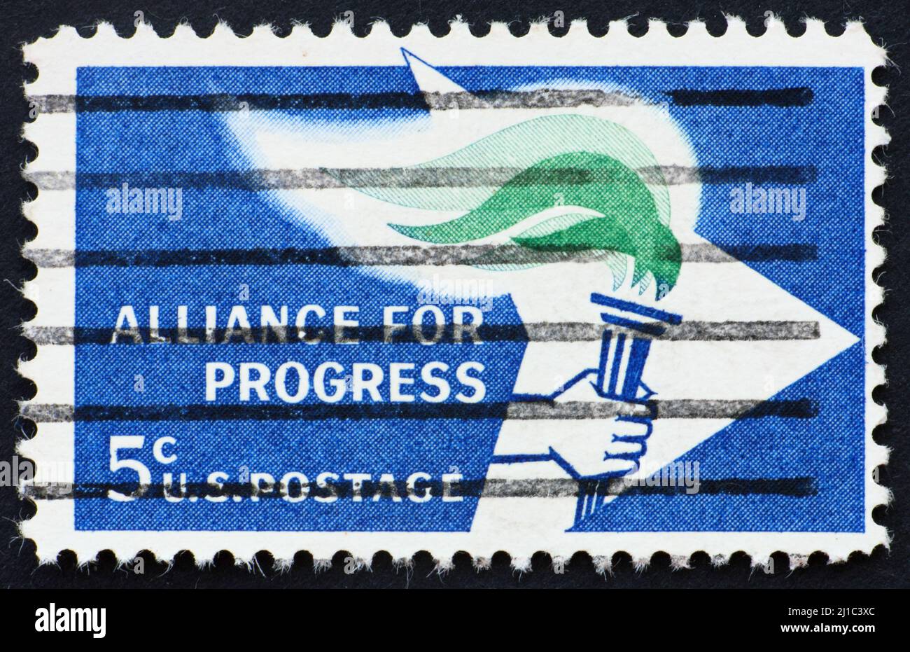 UNITED STATES OF AMERICA - CIRCA 1963: a stamp printed in the United ...