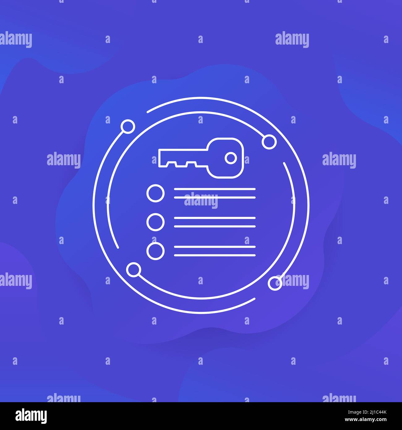 key takeaway icon, thin line vector Stock Vector Image & Art - Alamy