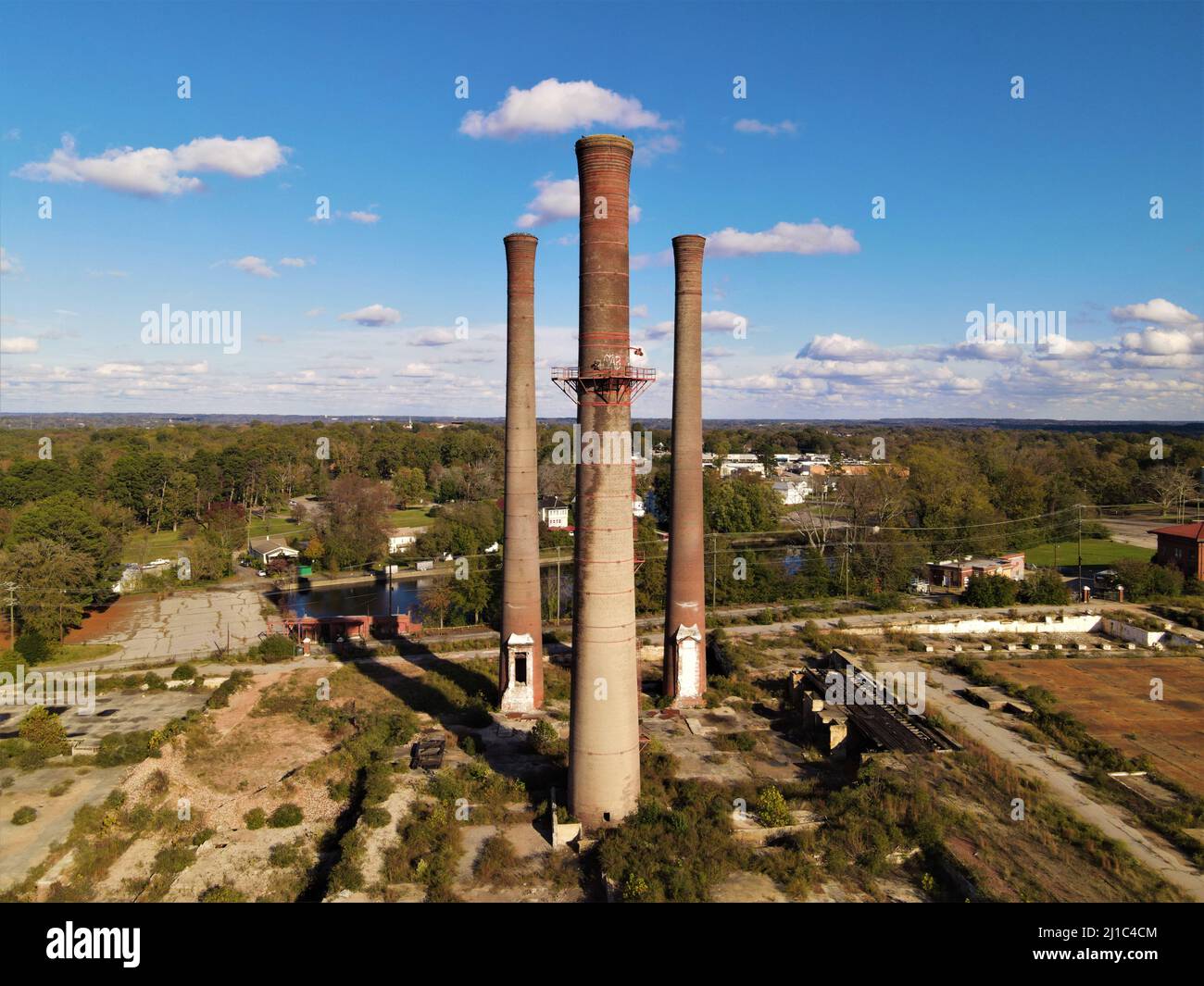 Smokestack demolition hi-res stock photography and images - Alamy