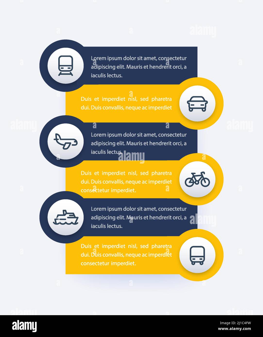 Transport, public transportation infographics Stock Vector Image & Art ...